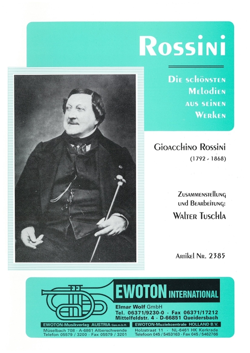 Rossini - Konzertante Potpourris - Musikverlag Abel