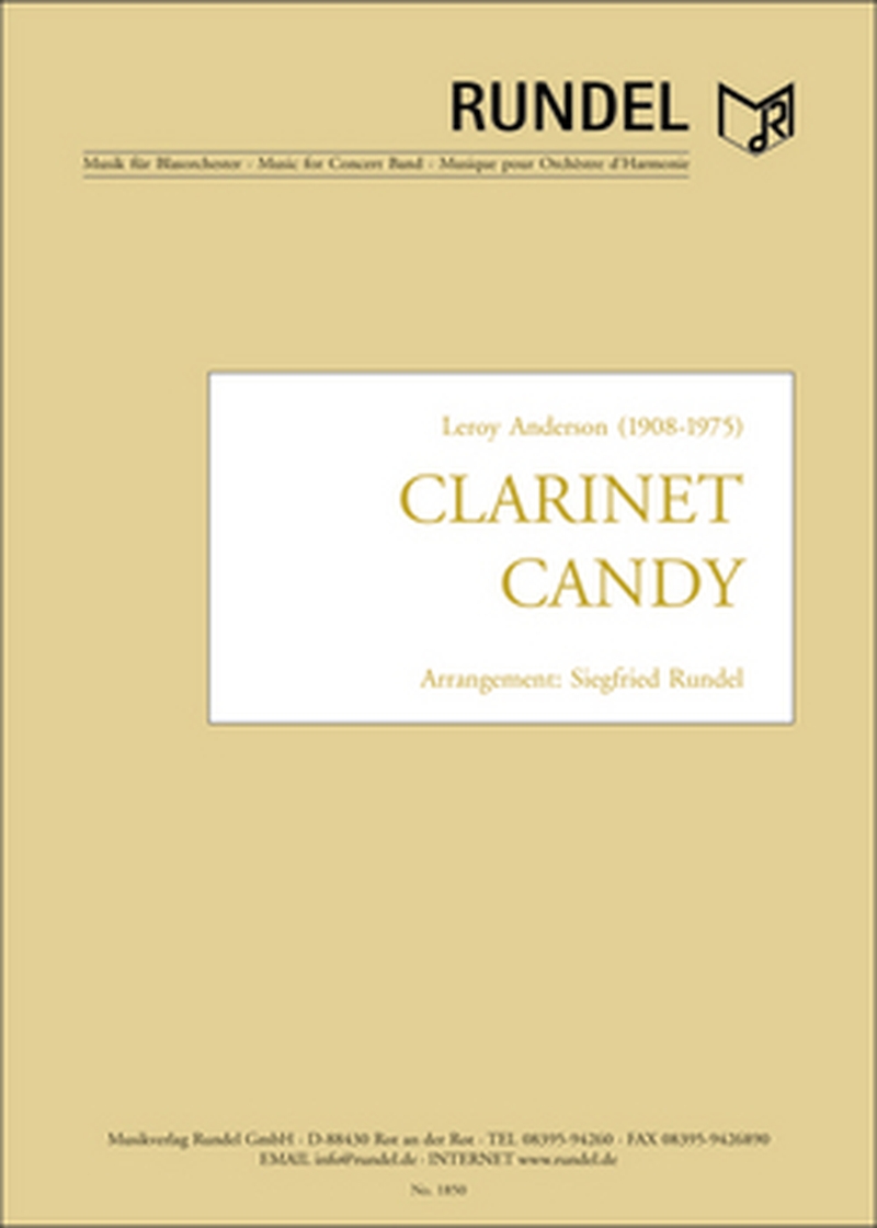 Clarinet Candy - Klarinette - Musikverlag Abel