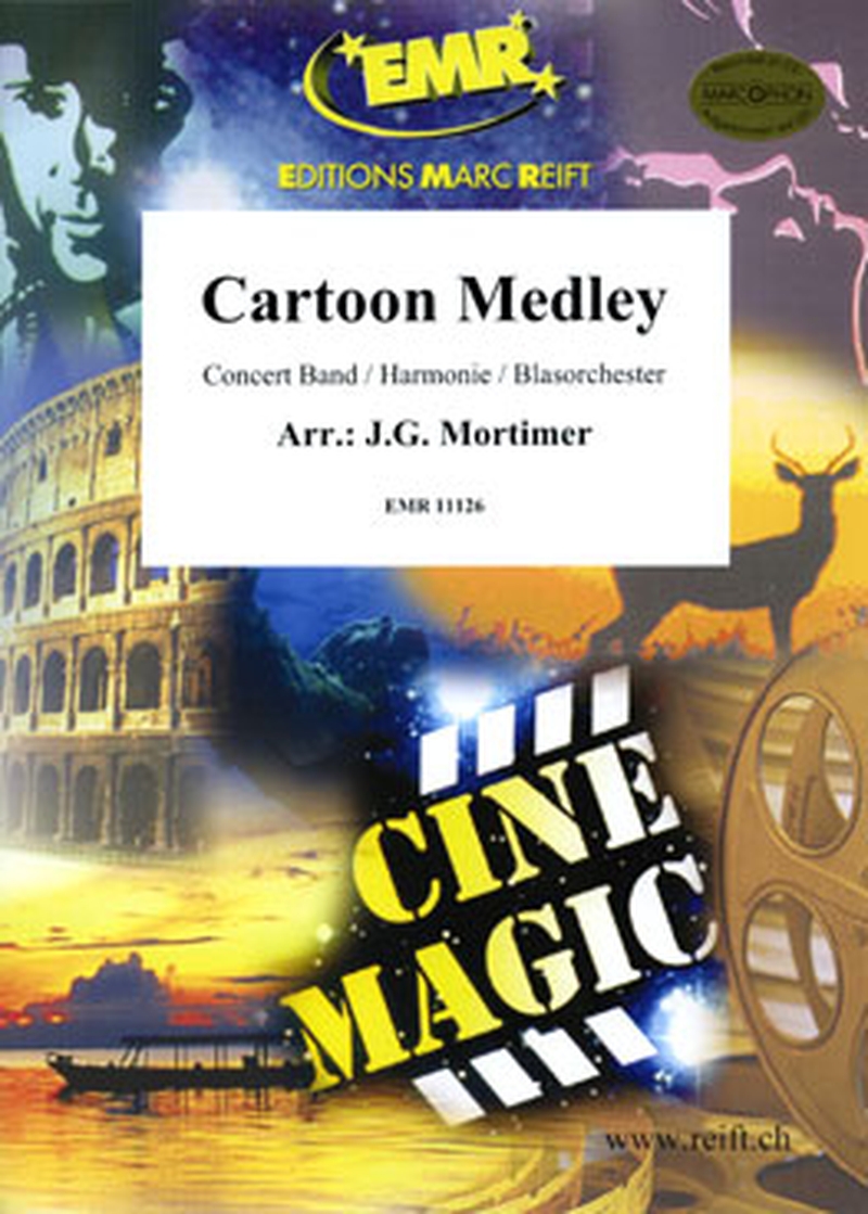 Cartoon Medley - Stimmungs-/Unterhaltungspotpourris - Musikverlag Abel