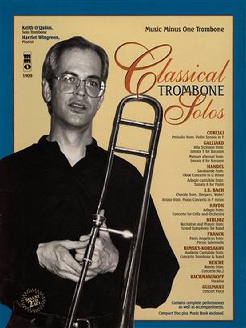 Classical Trombone Solos - Posaune + CD (Play Along) - Musikverlag Abel