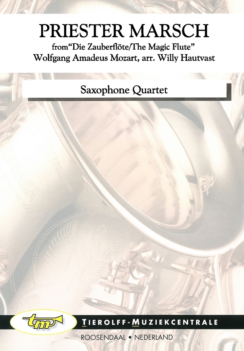 Priester Marsch - 4 Saxophone - Musikverlag Abel