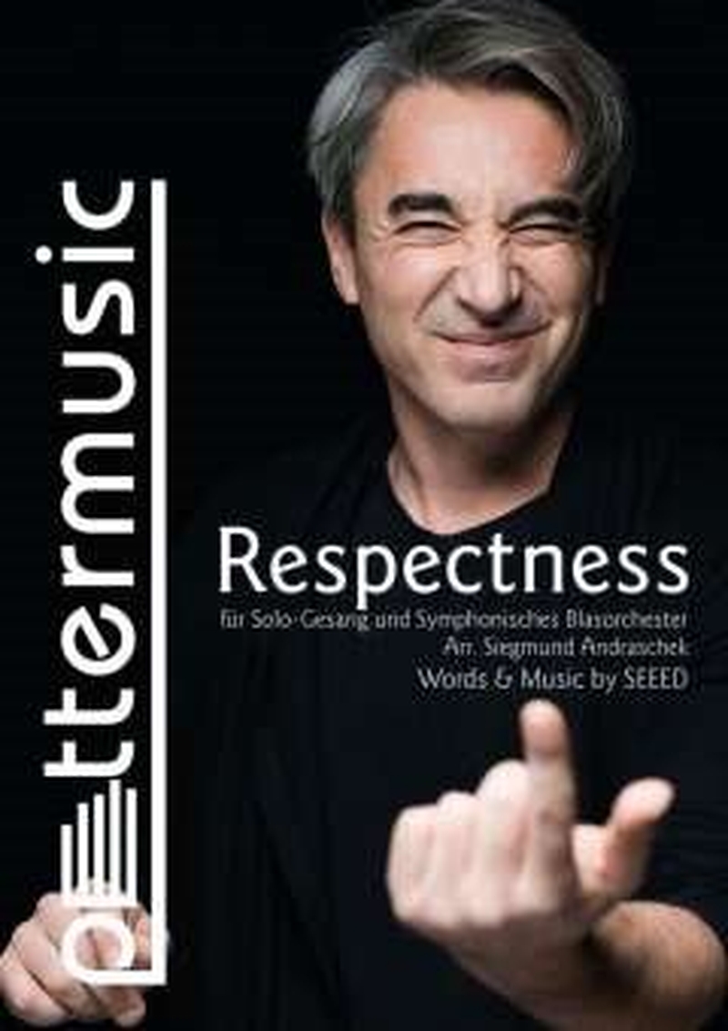 Respectness (Seeed) - Gesang mit Blasorchester - Musikverlag Abel