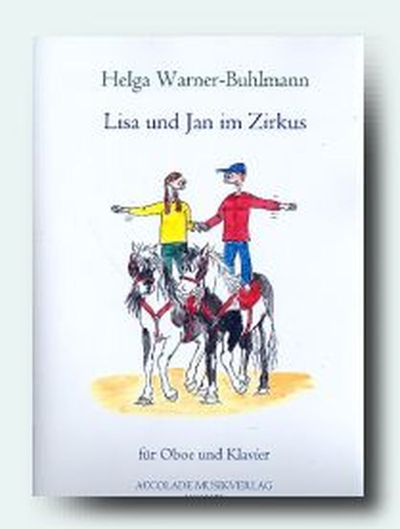 Lisa und Jan im Zirkus - Flöte mit Klavierbegleitung - Musikverlag Abel
