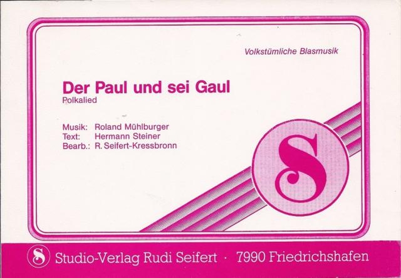 Der Paul und sei Gaul - Polkas - Musikverlag Abel