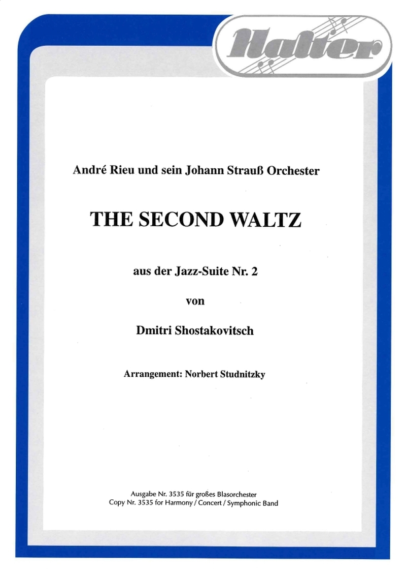 The second Waltz - Walzer - Musikverlag Abel