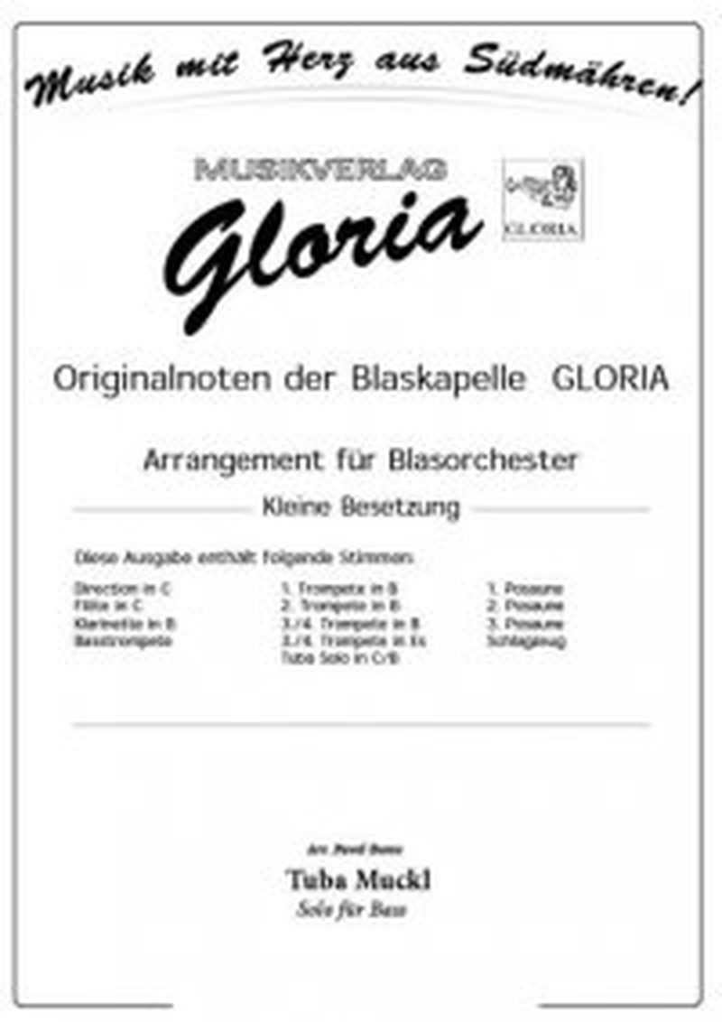 Tuba Muckl - Kleine Blasmusik: Polkas, Märsche etc. - Musikverlag Abel